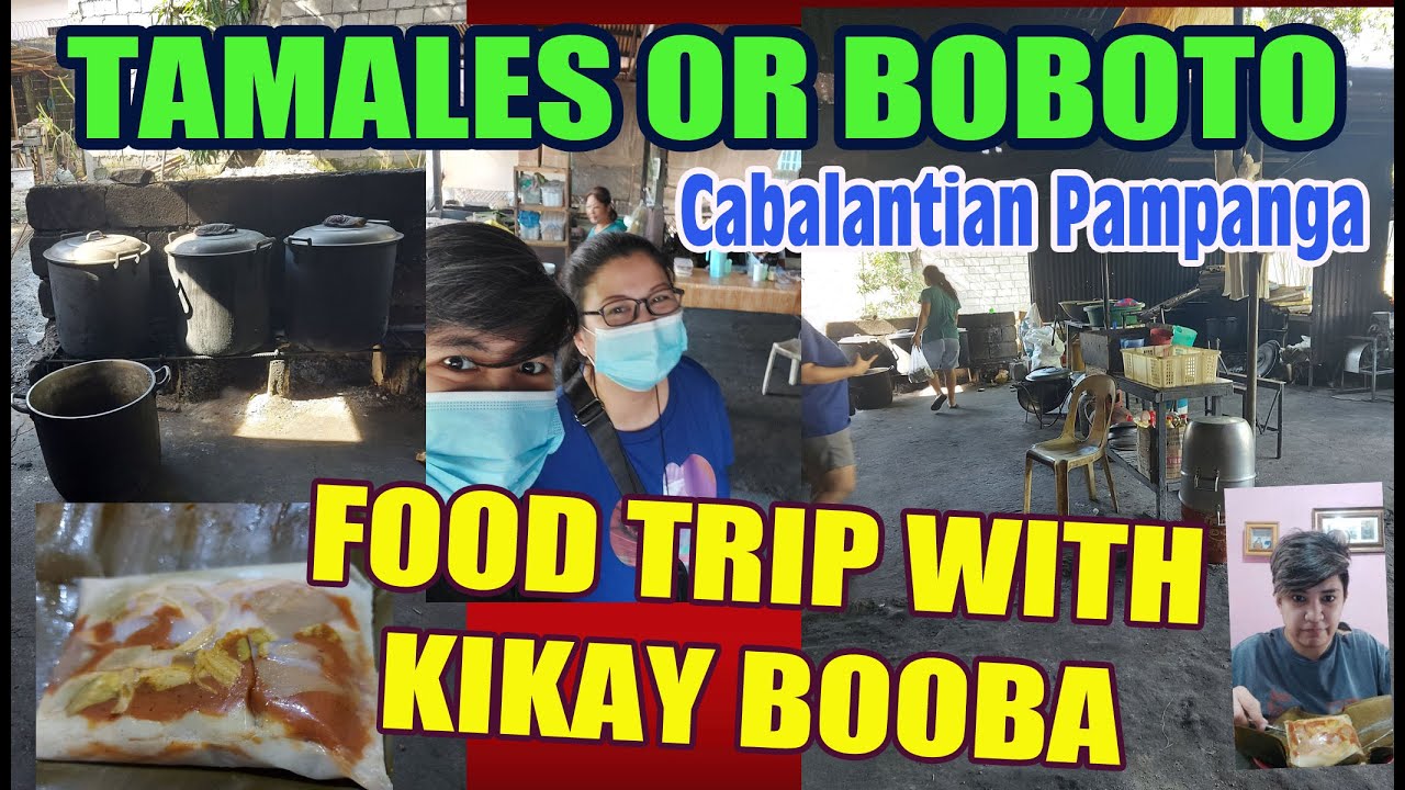 tamales kapampangan or Boboto in San Fernando Pampanga Barangay ...