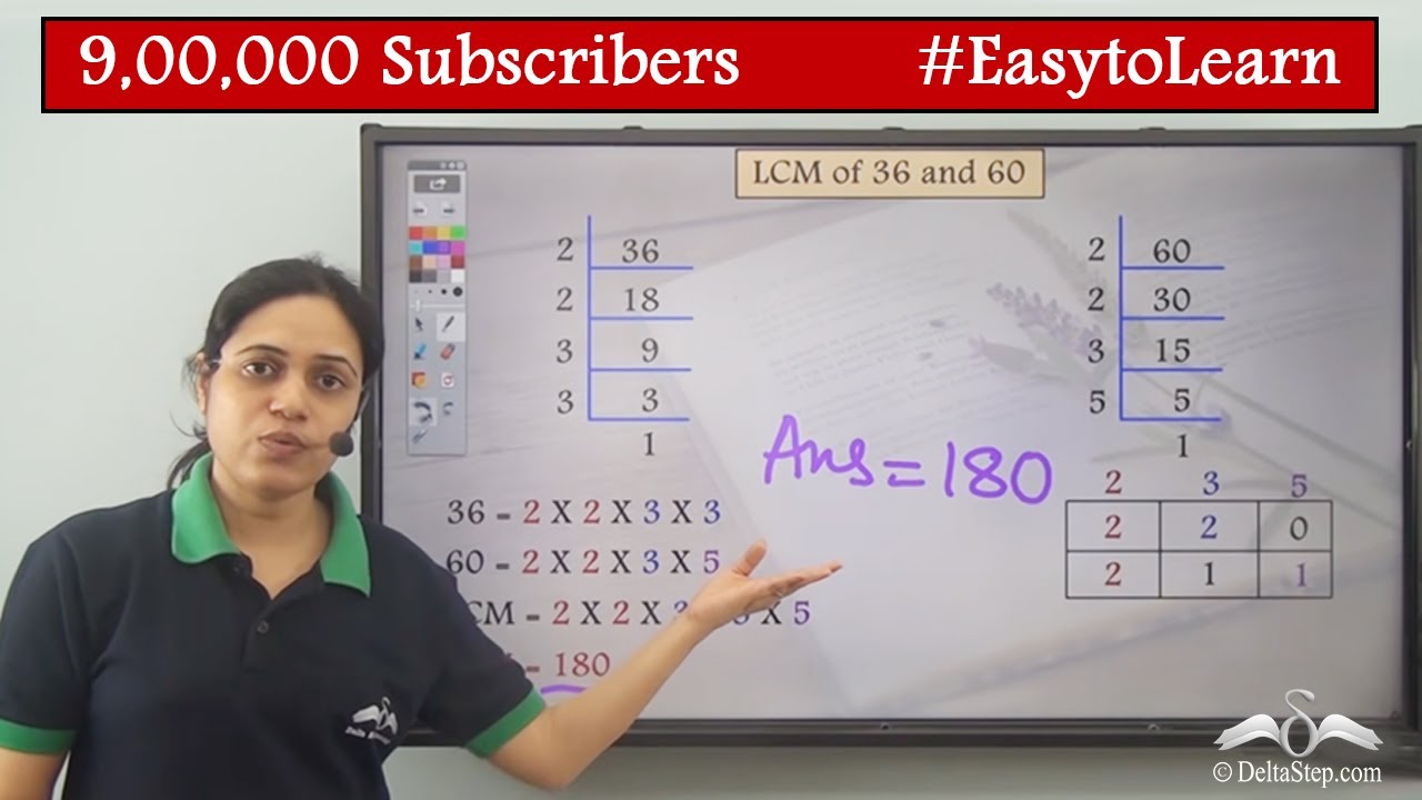 LCM Prime Factorization Method Class 5 CBSE NCERT ICSE YouTube lcm-prime-factorization-method-class-5-cbse-ncert-icse-youtube