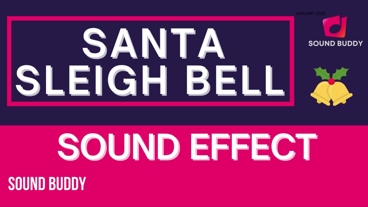 Santa Sleigh bell Sounds|christmas bell Sound effects |christmas bell ...