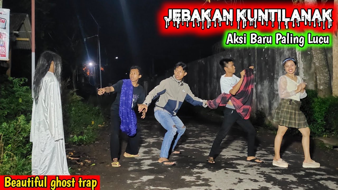 Jebakan Kuntilanak Aksi Baru Paling Lucu || Prank Paling Lucu Dan Bikin ...