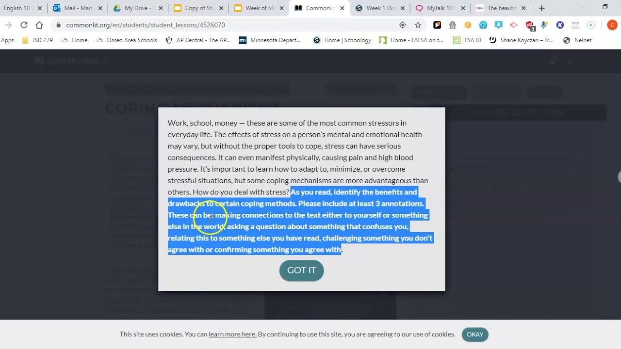 Commonlit Enrollment and How to - YouTube