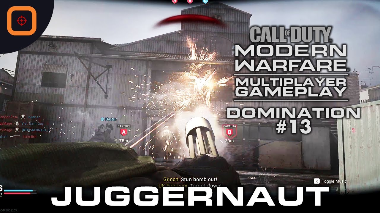 Juggernaut | Call of Duty Modern Warfare 2019 Multiplayer | Domination ...