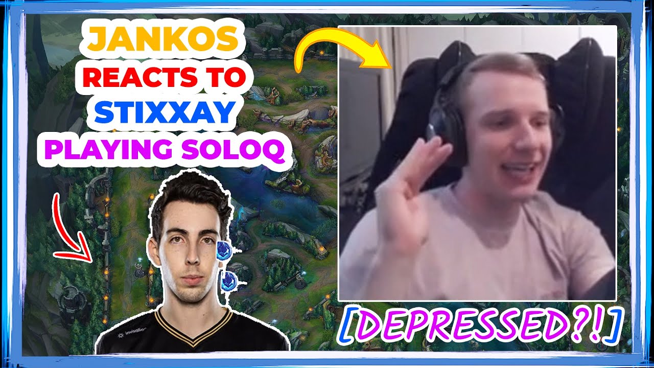 Jankos Reacts to STIXXAY Playing SoloQ After BDS vs GG 👀 - YouTube