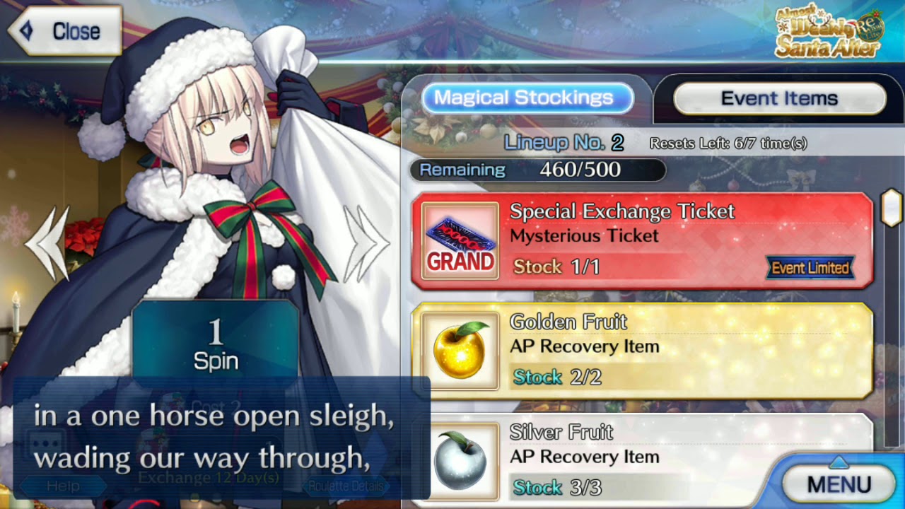 Artoria Santa Alter Sing PADORU😍 - YouTube