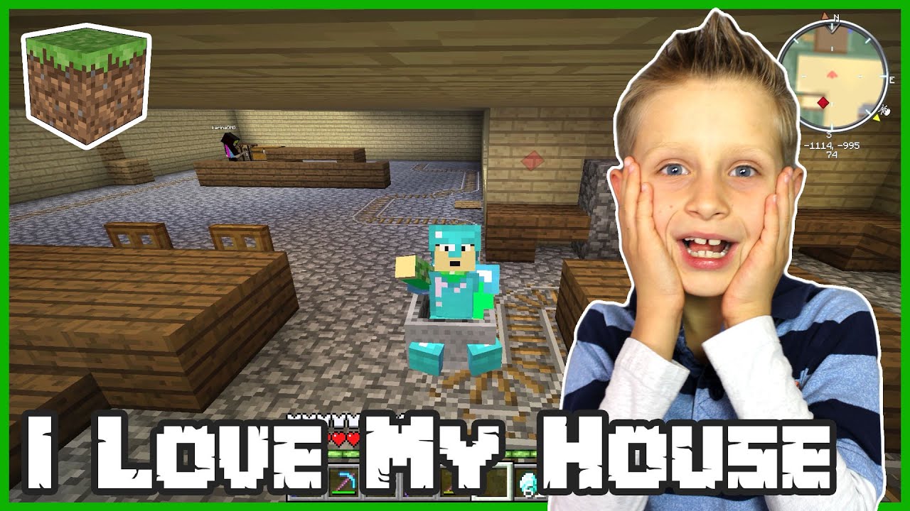 I Love My House / Minecraft - YouTube