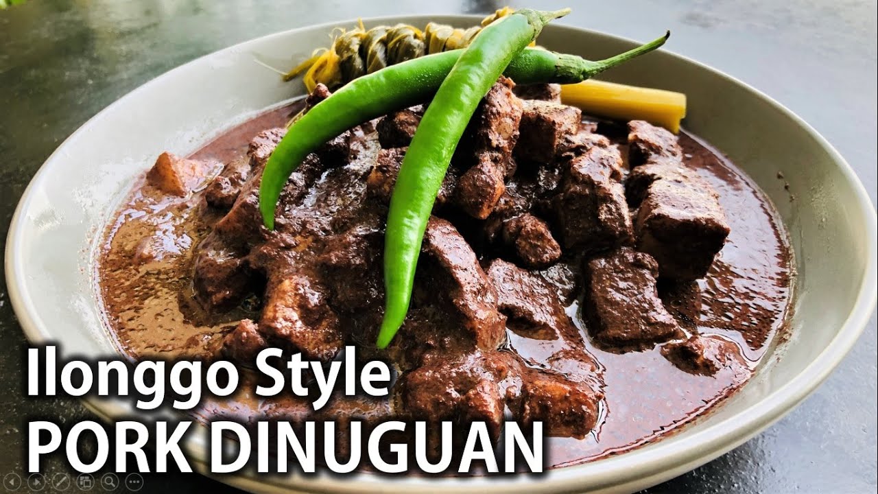How to Cook PORK DINUGUAN | Dinuguan na Baboy Ilonggo-Style | Walang ...