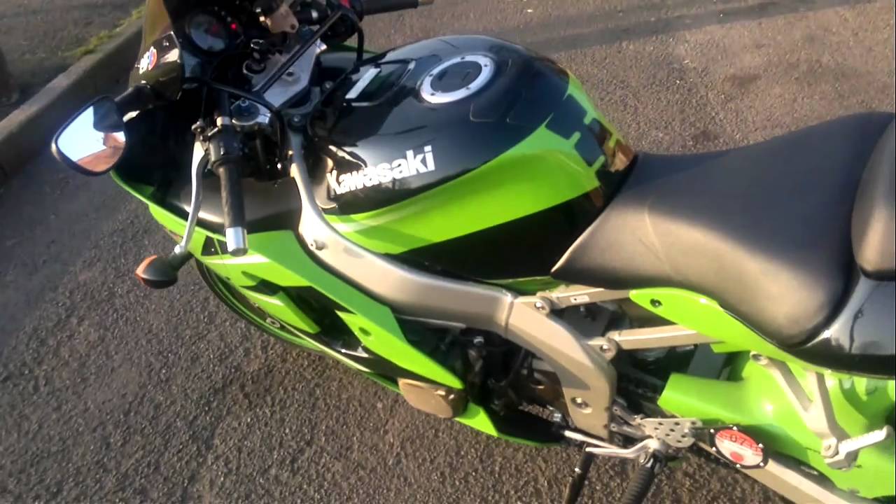 2001 Kawasaki ZX-6R race decals logos Brembo Showa Denko Bridgestone ...
