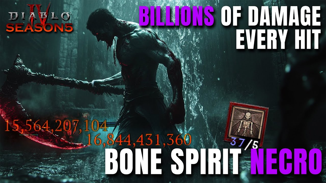 BROKEN NECRO - Billions of Damage with Every Hit! Bone Spirit Build ...