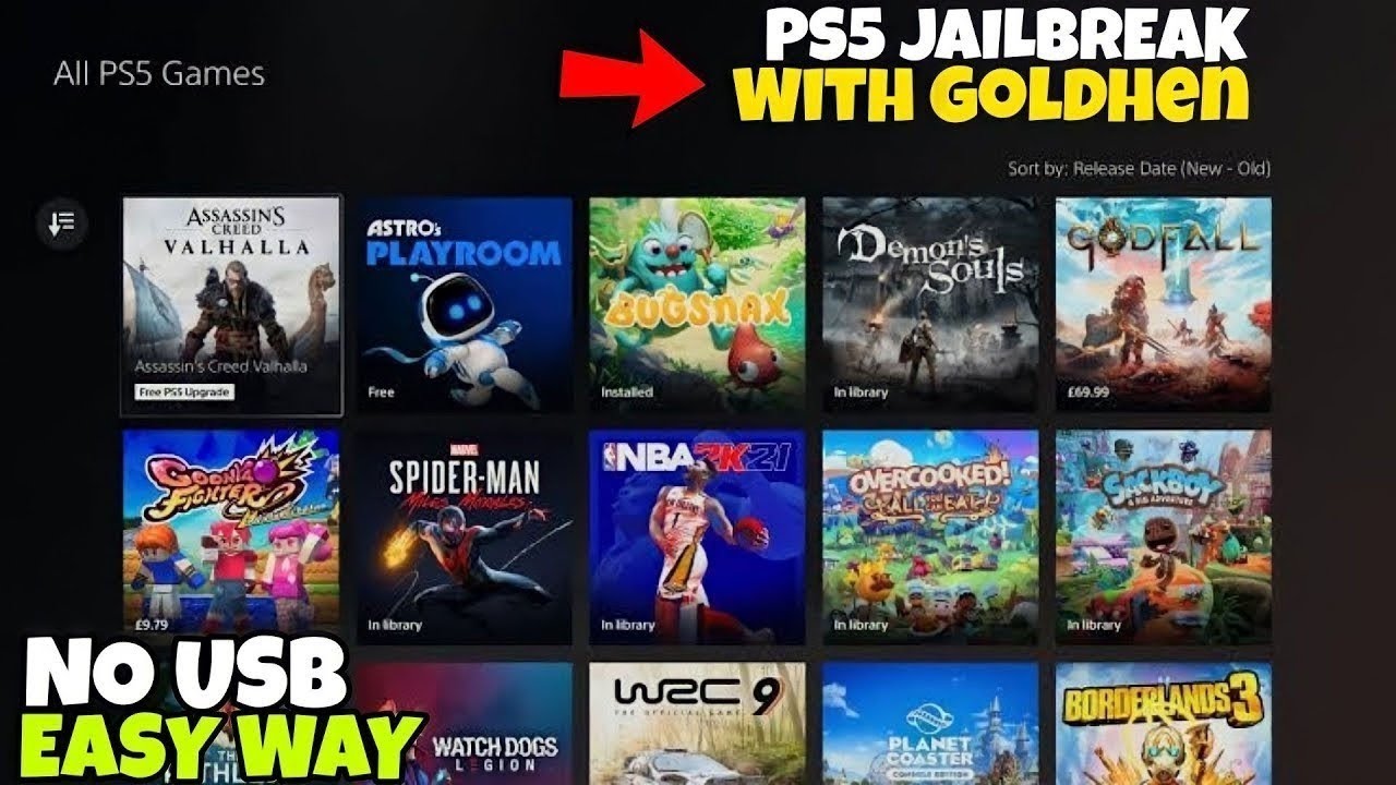 PS5 10.40 Jailbreak with GoldHEN | How to Jailbreak PS5 10.40 - YouTube
