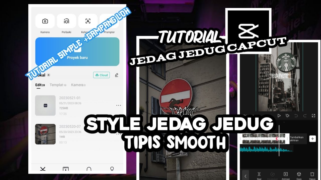 Tutorial Jedag Jedug Capcut Photo Style Jj Tipis Smooth Youtube