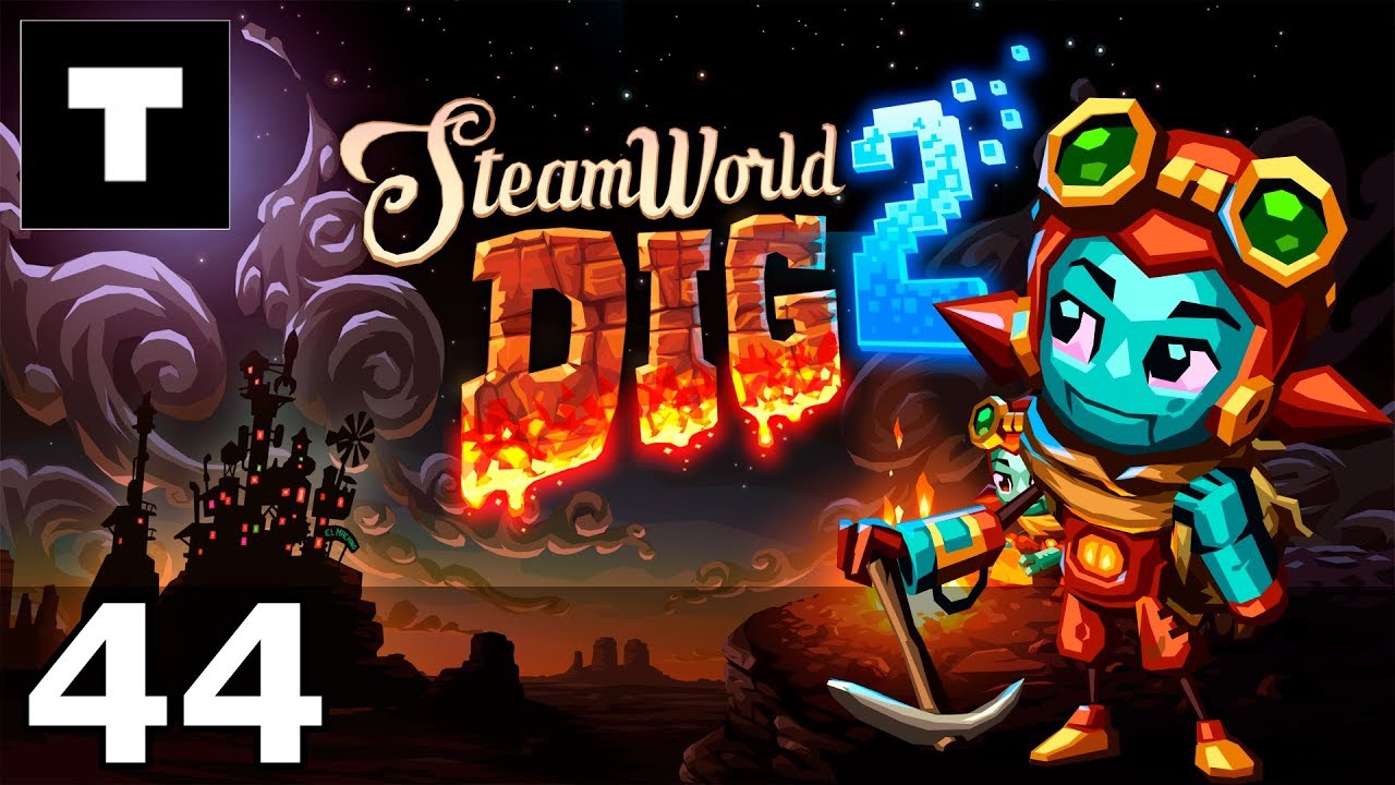 [RU] SteamWorld Dig 2 - 44 Vectron. New upgrade. Jet Engine - YouTube