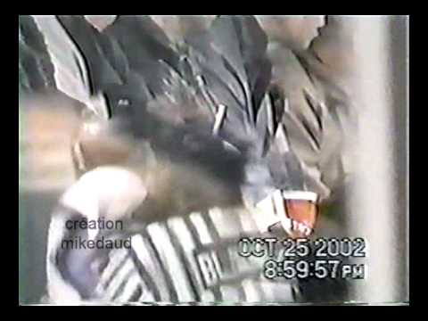 hockey fight claude fillion vs lachance 25 oct 02 - YouTube