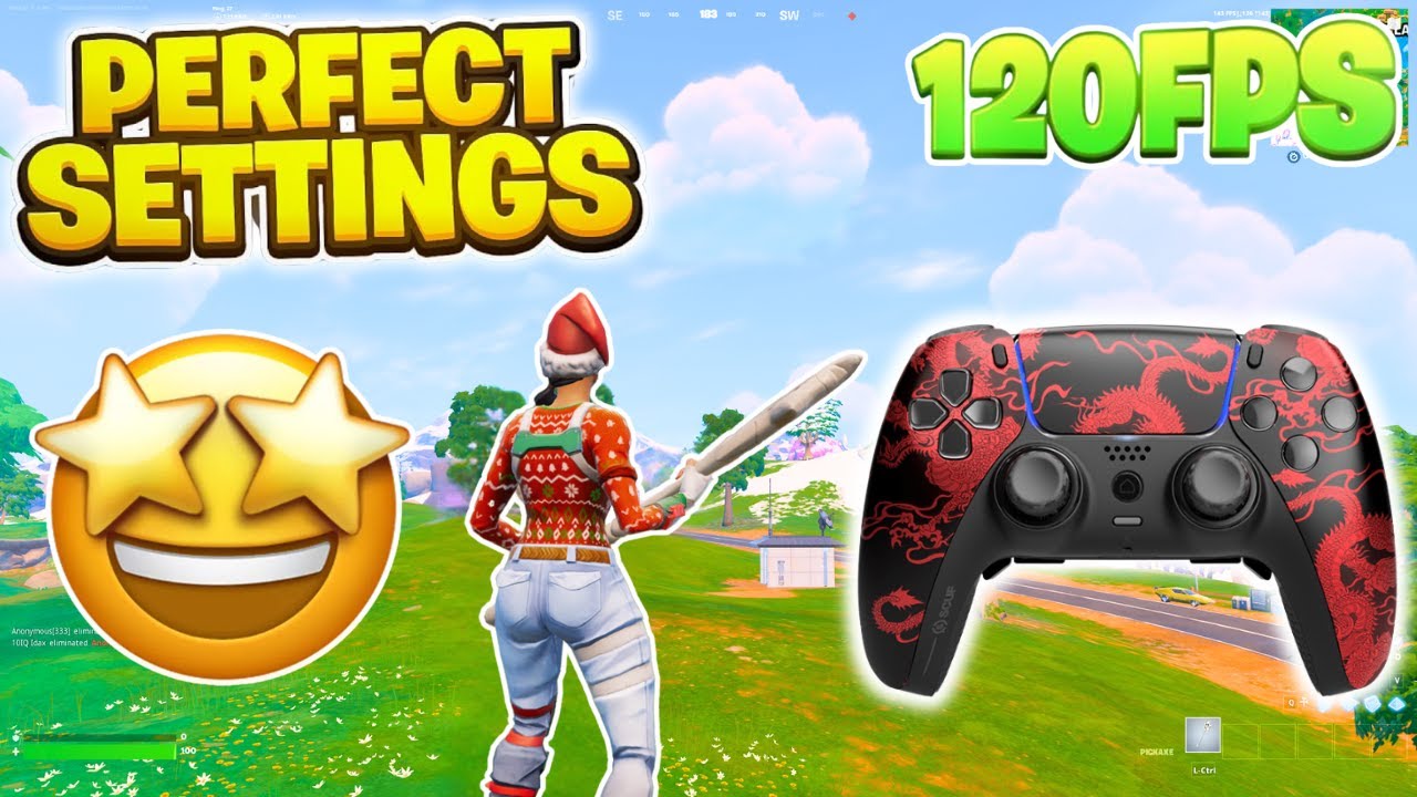 PS5 Fortnite Chapter 6 Ranked Gameplay (120FPS) + Best CONTROLLER ...