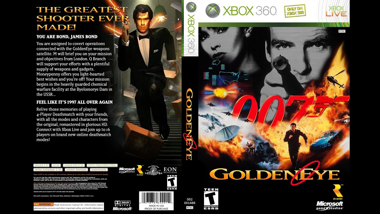 Goldeneye 007 Xbox 360 XBLA - YouTube