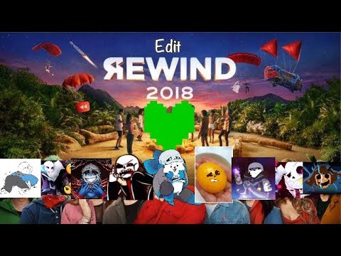 Edit Rewind 2018: Too many Sans Undertale | All My Edits! - YouTube
