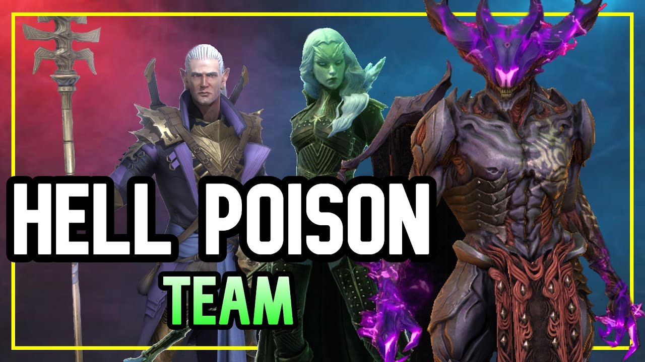 Helicath Poison Team Guide - 2 Key UNM | Raid: Shadow Legends - YouTube