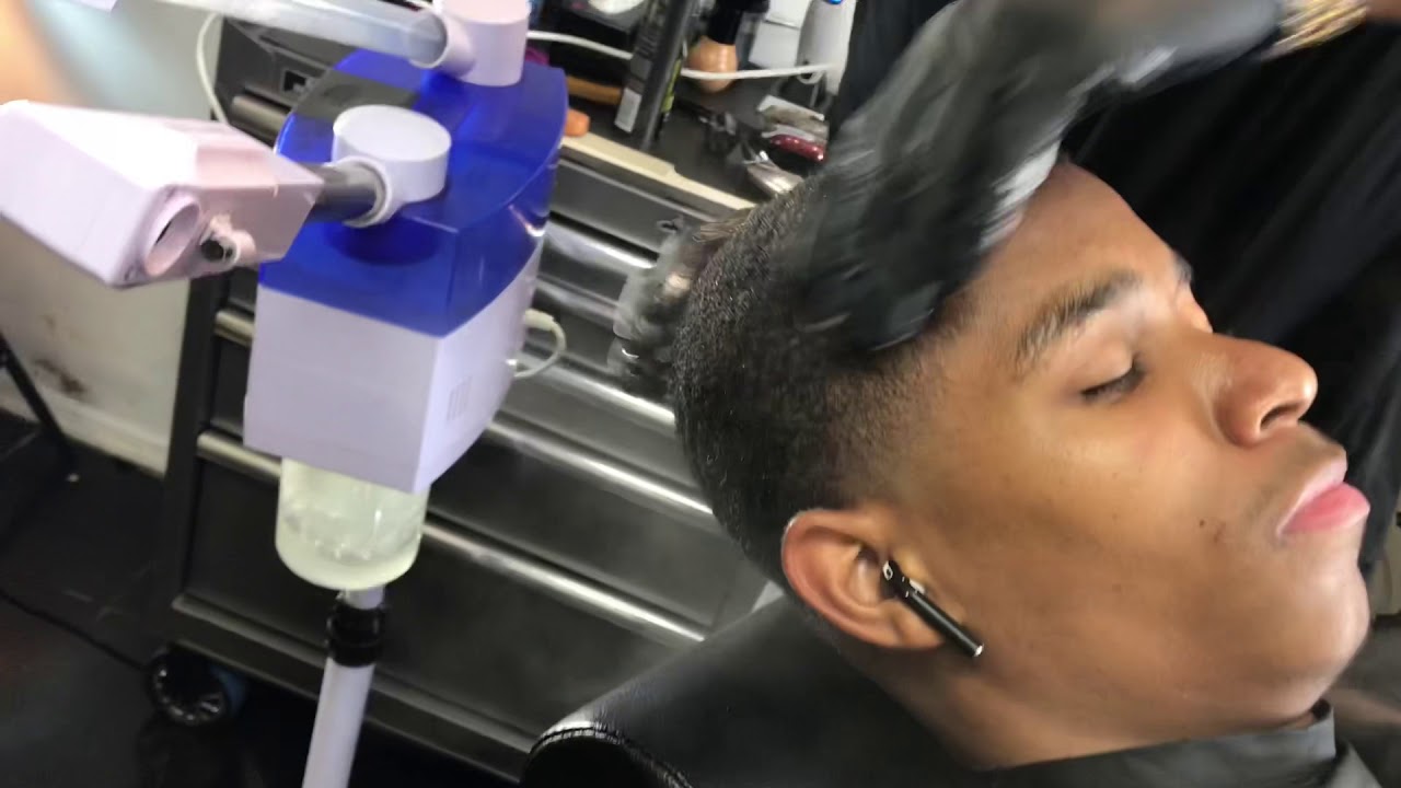 MY BARBER MESSED UP MY 360 WAVES😱 - YouTube