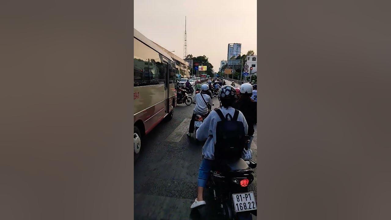 베트남 호치민 퇴근 오토바이 물결 Youtube