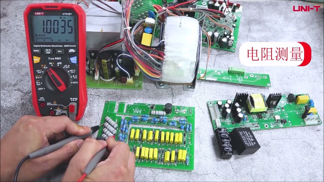 Multimeter True RMS UNI-T UT61B+ UT61D+ UT61E+ Professional - YouTube