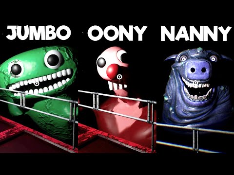 Garten of Banban: JUMBO JOSH vs OONY BALLOONY vs HELLISH NANNY Ending Comparison