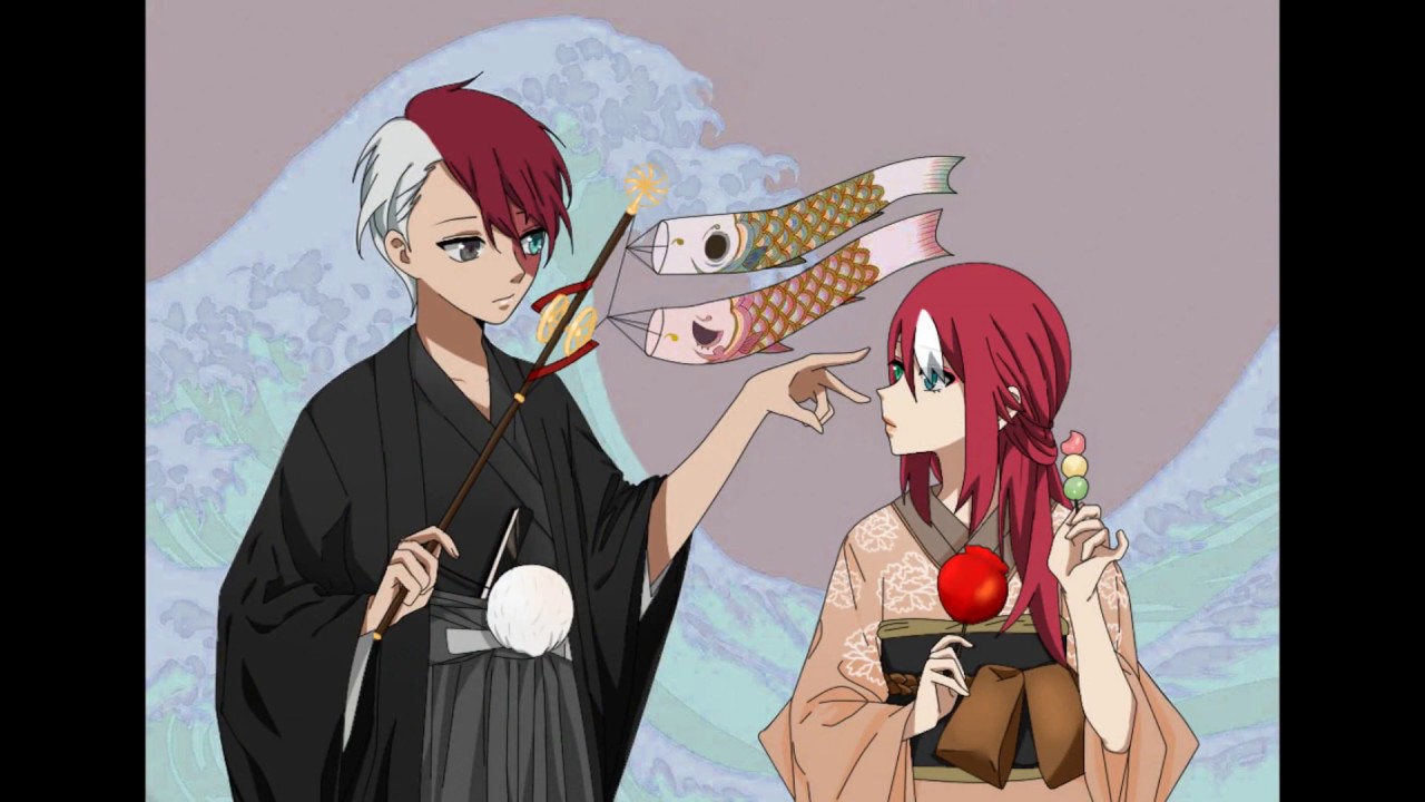 Speedpaint OC - Todoroki and Soojin [BnHA] - YouTube