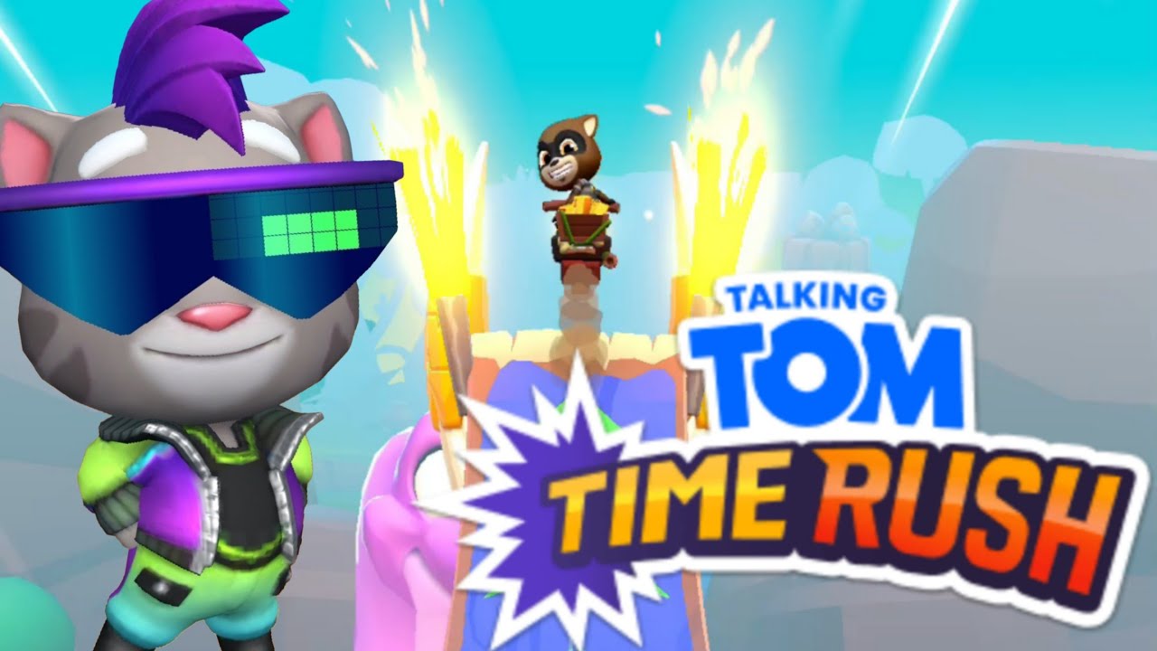 Talking Tom Time Rush/ Cyber Tom/ Gameplay Walkthrough - YouTube