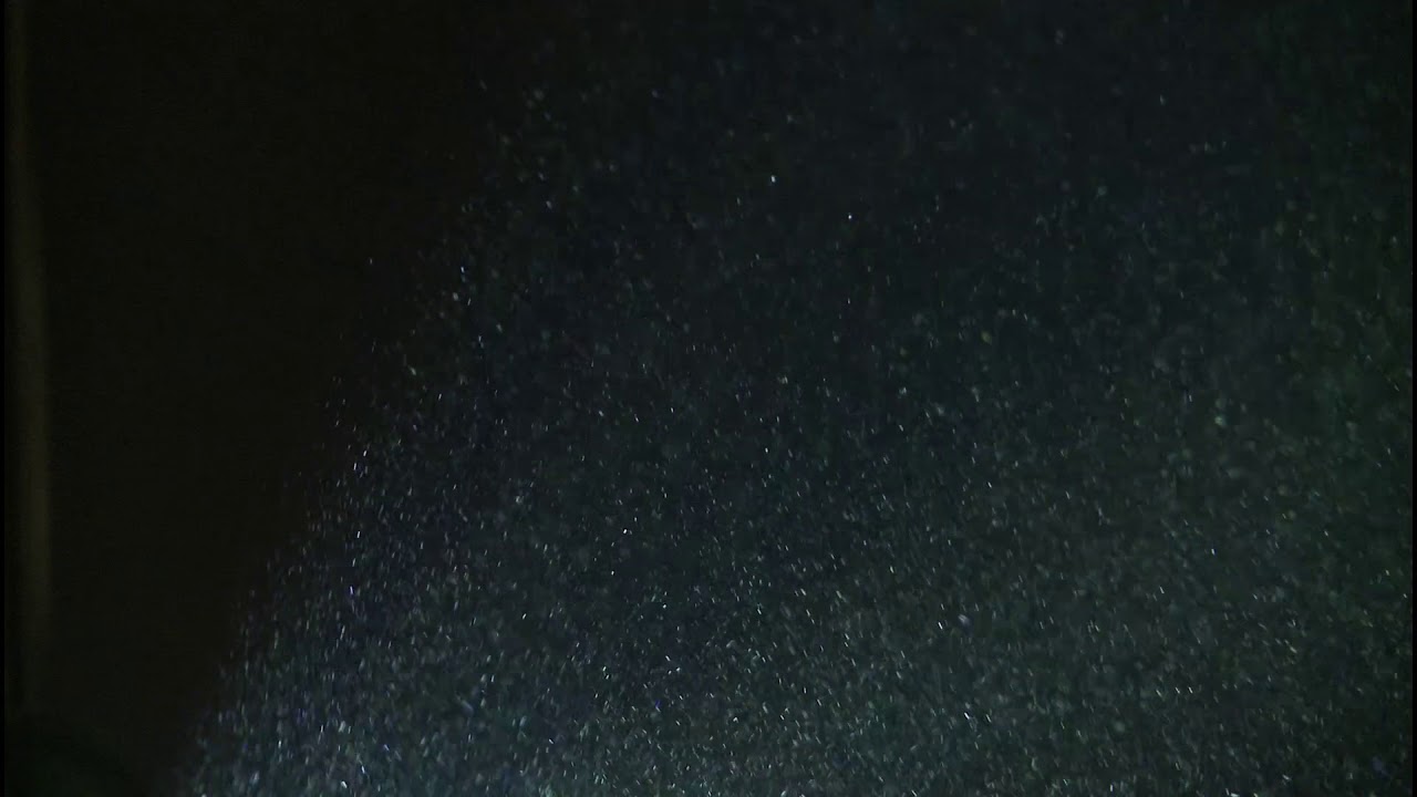 dust & light projection - YouTube