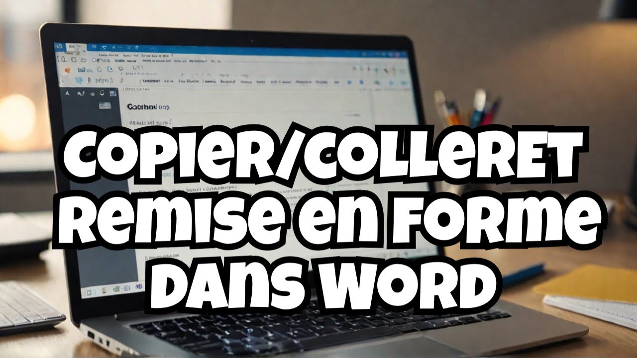 Gérer le Copier coller et reproduire la mise en forme comme un pro dans Word en 2 clics - YouTube