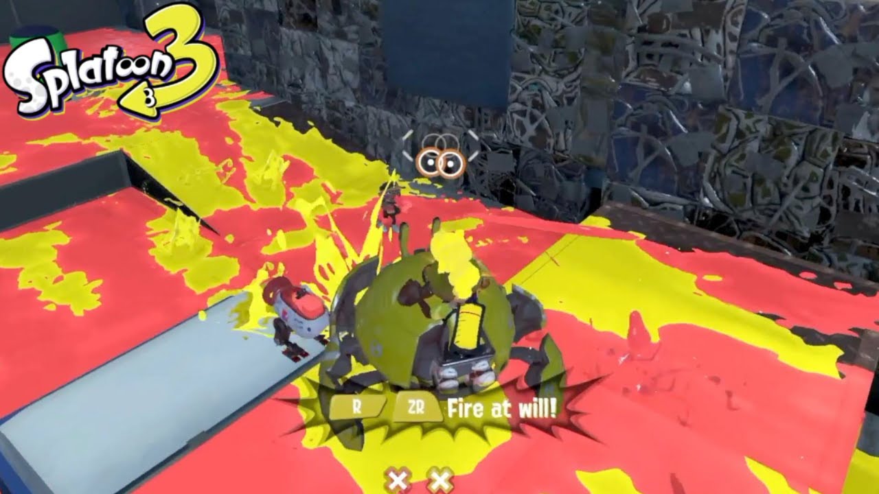 Testing out the Crab Tank in Splatoon 3 - YouTube