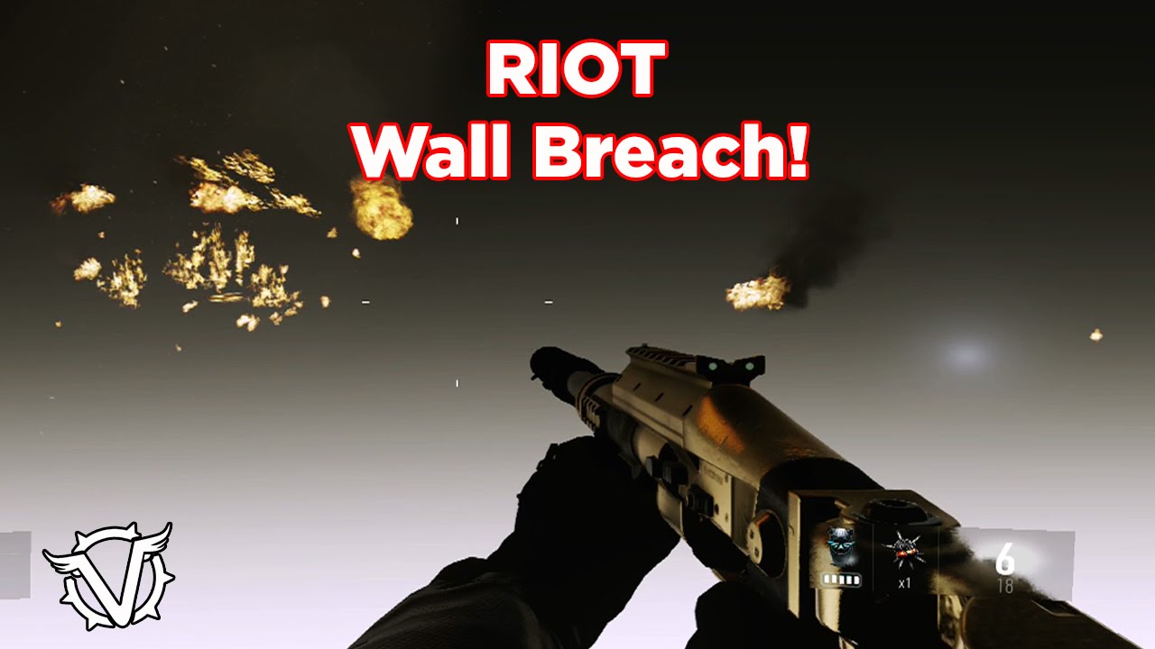 CoD: AW - Wall Breach on Riot [COD AW GLITCHES] - YouTube