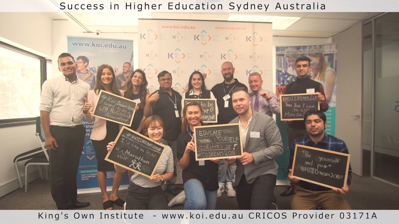 What is Your Goal in 2018? (King's Own Institute) - YouTube