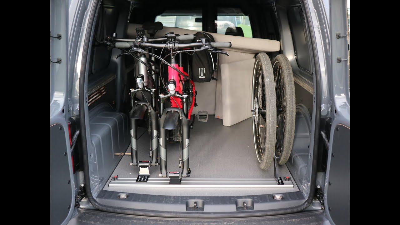 BICYCLE TRANSPORT INSIDE CAR by FIX-FORK - YouTube