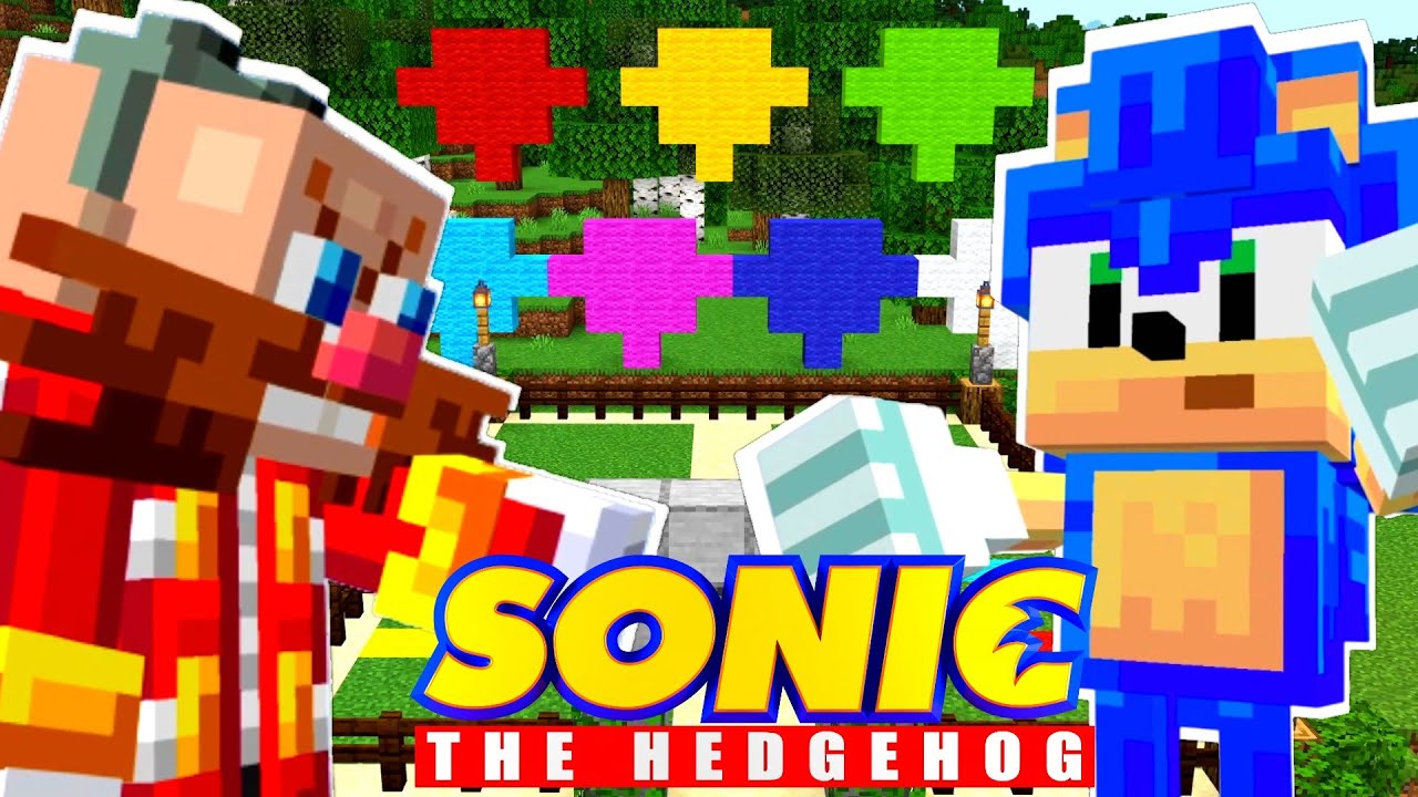 Sonic Builds A CHAOS Garden! | Minecraft Sonic And Friends | [52] - YouTube