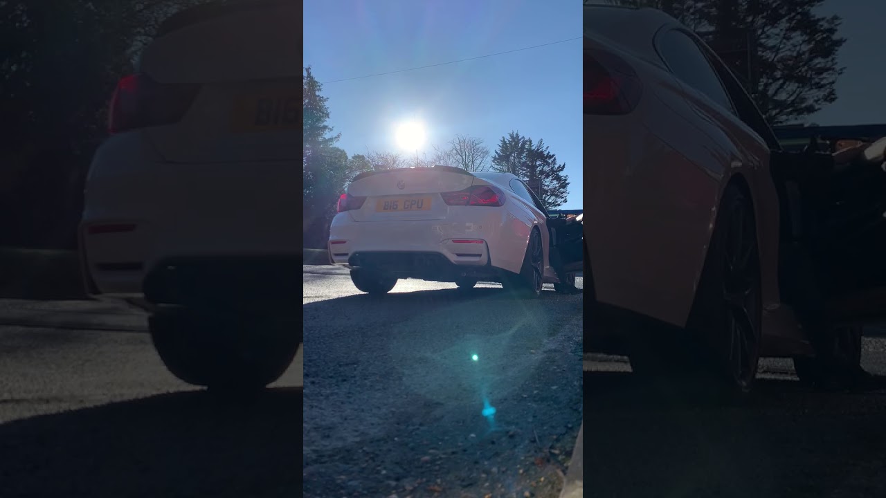 BMW M4CS with MPE and secondary cat bypass - YouTube