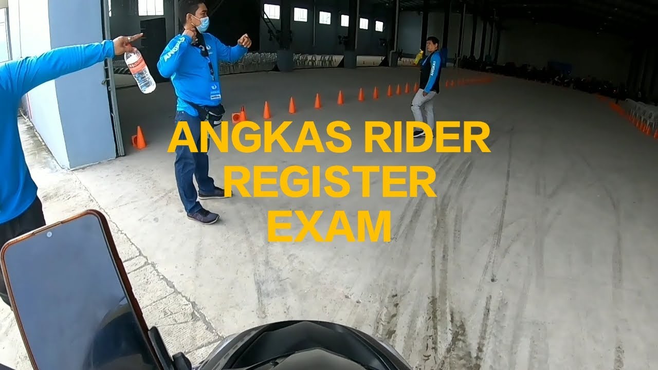 ANGKAS RIDER 2022|REGISTER|EXAM|RIDE TEST|ADAMSKI TV - YouTube