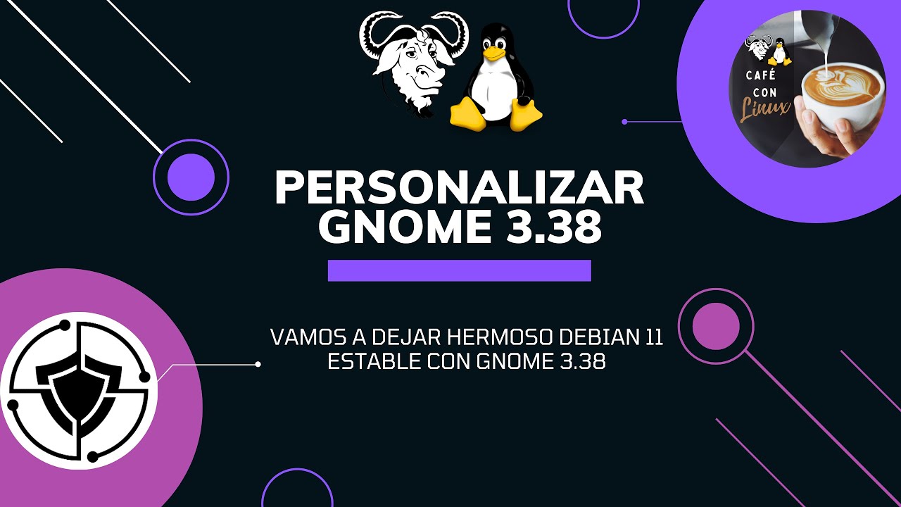 Personalizar #debian 11 #Gnome 3.38. - YouTube