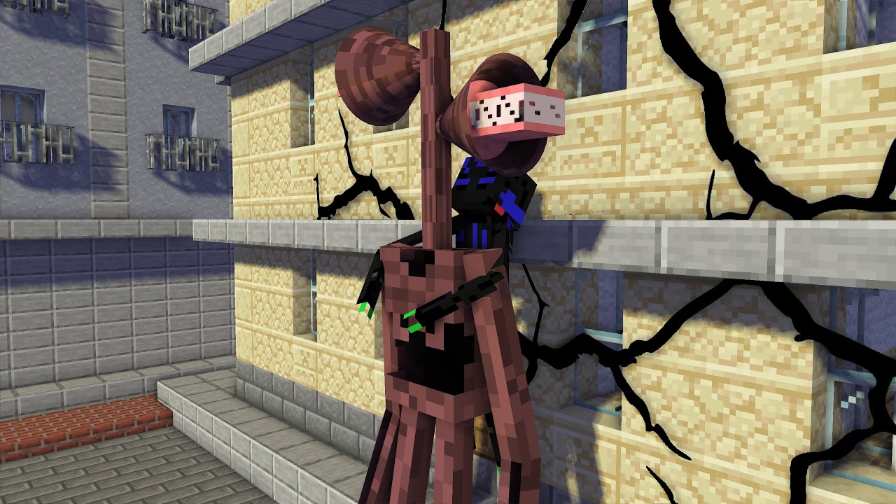 Siren Head vs Anomaly 071 - Minecraft Animation - YouTube