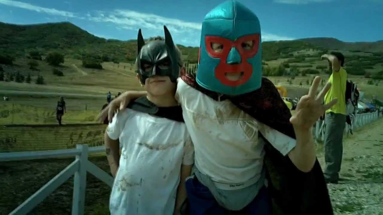 Nacho And Batman Take The Plunge - YouTube