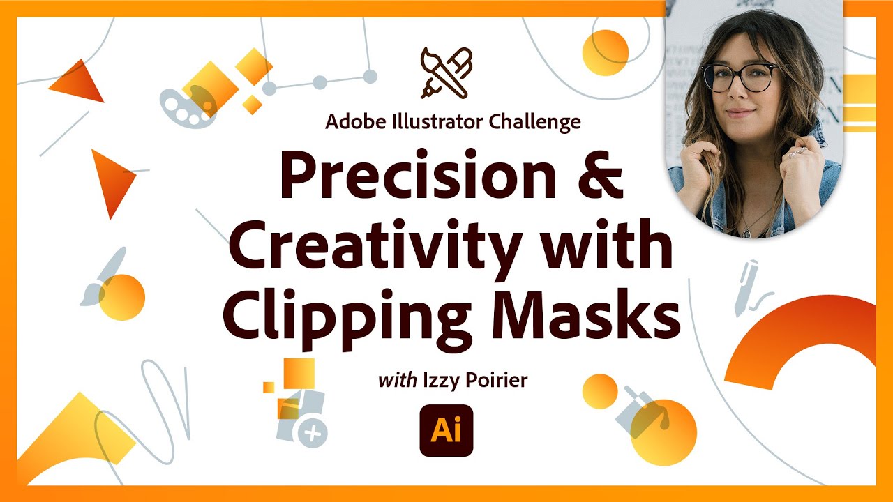 Precision & Creativity with Clipping Masks | Illustrator Challenge ...