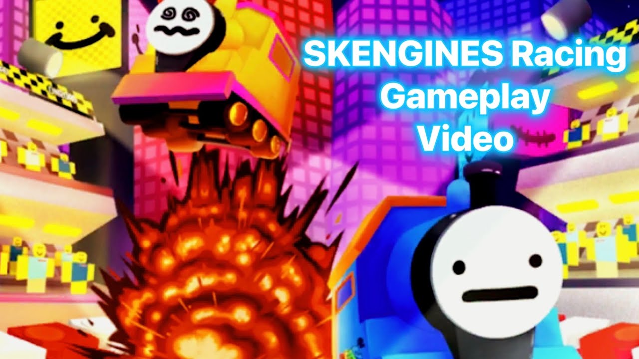 Playing Mario kart in roblox? SKENGINES Racing Gameplay - YouTube