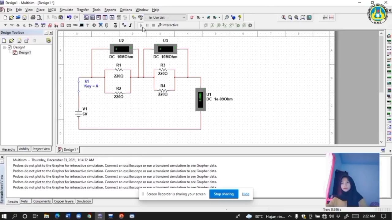 Simulasi Rangkaian Listrik Menggunakan Aplikasi Multisim - YouTube