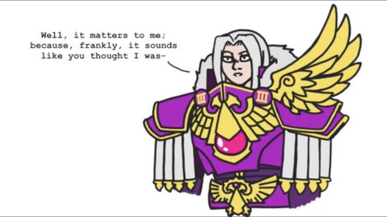 Horus Makes A Misjudgement | Warhammer 40k Meme Dub - YouTube