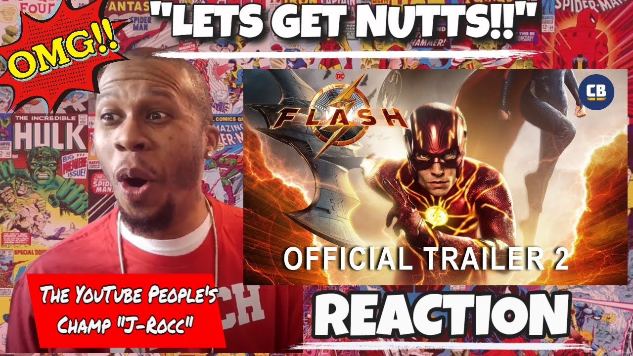 HYPED REACTION to The Flash - Official Trailer 2 🔥🔥🔥 - YouTube