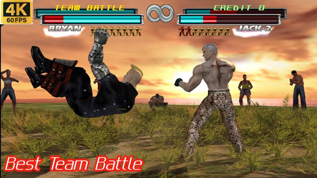 Best Team Battle Tekken Tag Tournament HD Gameplay # ...