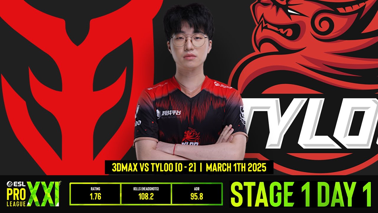 JamYoung POV All Duels & Highlights | TYLOO vs 3DMAX | ESL Pro League Season 21 Stage 1 - YouTube