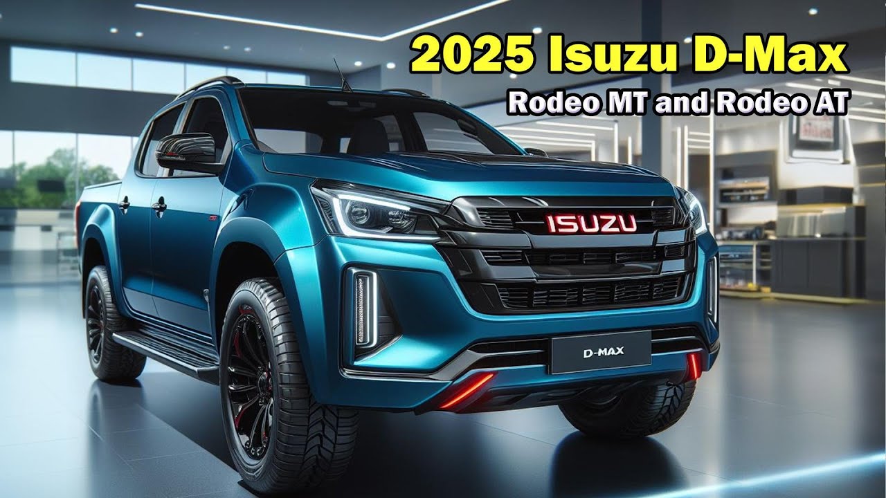 2025 Isuzu D-Max Rodeo MT and Rodeo AT Comparison Review Which is Right ...
