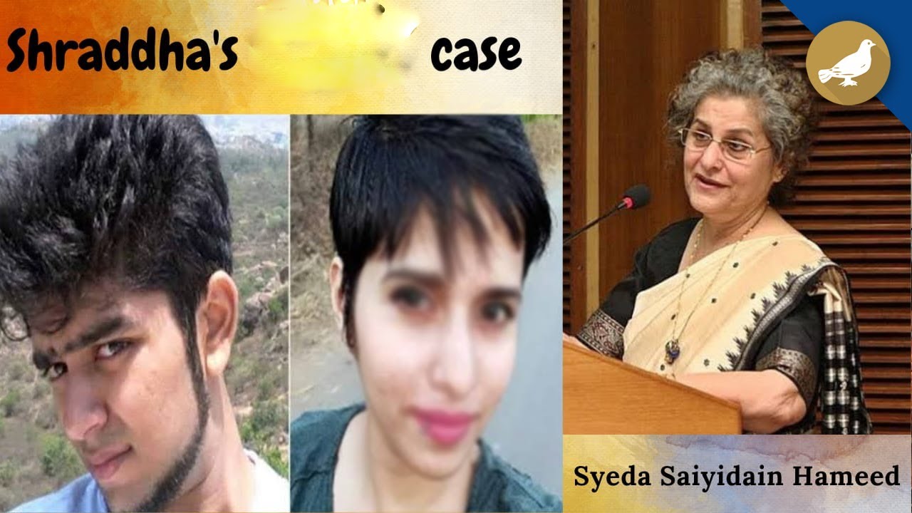 No Place in our society for Aftab poonawalla: Syeda Saiyadin Hameed ...