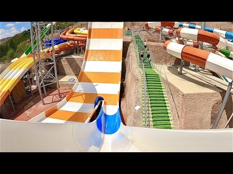 Boomerang Waterslide at Waterpark Çankaya Aquapark