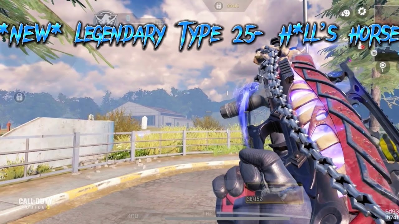 *NEW* Legendary Type 25- H*ll's Horse| CODM #codm #codmobile #mp # ...