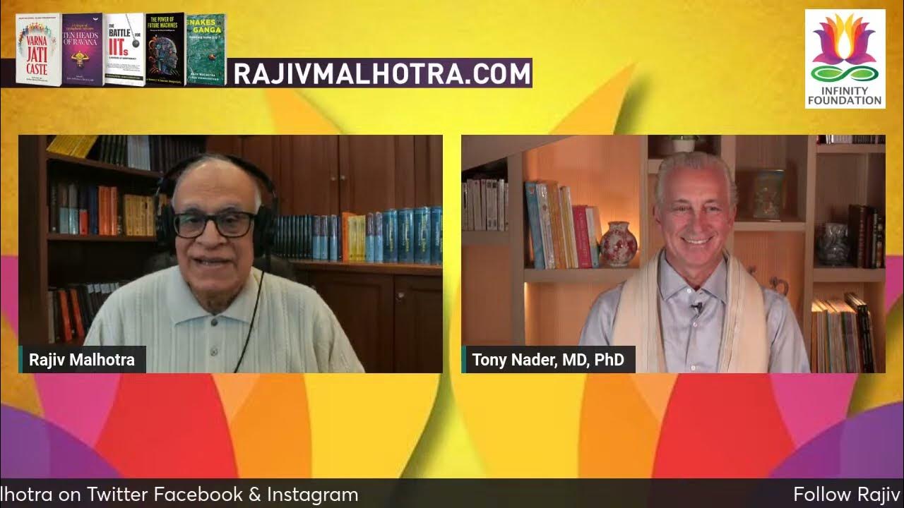 Tony Nader and Rajiv Malhotra on the future of Artificial Intelligence and Spirituality - YouTube